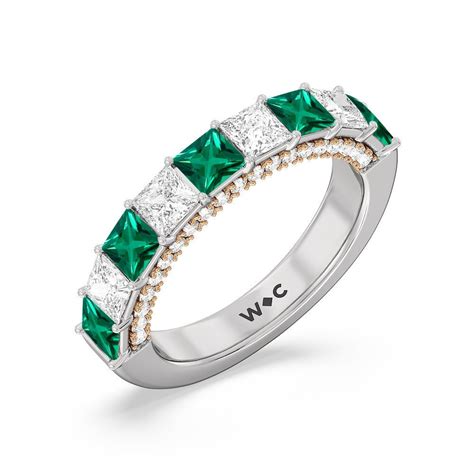 Alternate Created Emerald Princess Shape And Diamond Palace Anniversar