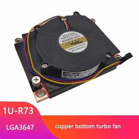 Coolserver R73 1u Cpu Server Cooler Workstation Processor Radiator 3 Heatpipe Desktop Computer