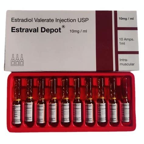 에스트라디올 디포 인젝션 10mg Estraval Depot 인디아허브