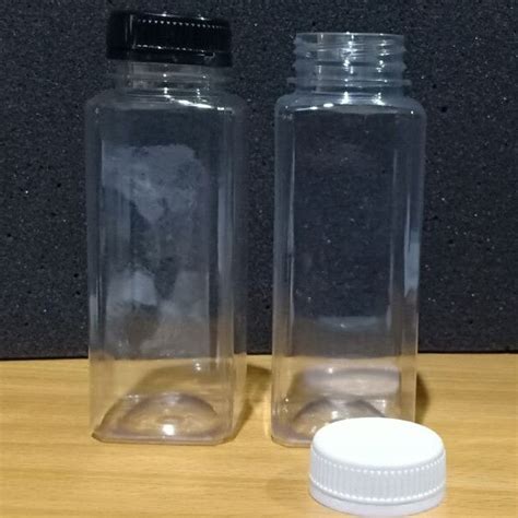 Jual Botol Kale Kotak Ml Botol Square Ml Botol Kick Ml Kotak PET Tebal Shopee Indonesia