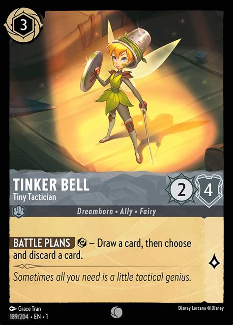 189204 En 9 Tinker Bell Tiny Tactician Ban Tyo Tcg