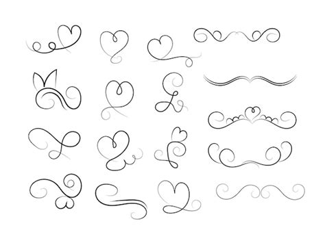 Premium Vector Vector Hand Drawn Ornamental Borders