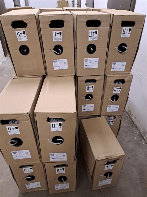 Кабель интернет Utp Cat 5e медь 100 Супер скидка Аксессуары и