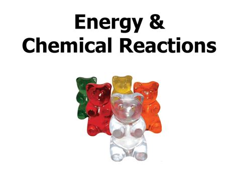 Energy And Chemical Reactions Lecture Slides Chem 1307 Docsity