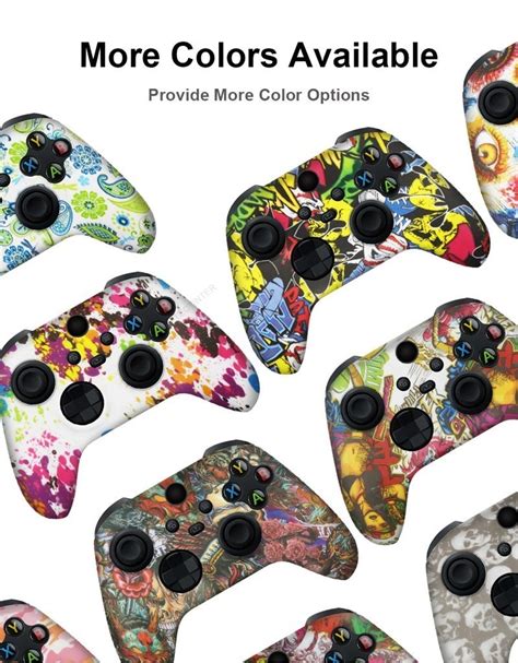 Soft Silicone Case For Xbox Series X S Controller Protective Skin Gamepad Rubber Skin Thumb