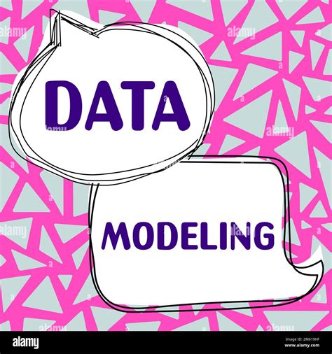 Text Caption Presenting Data Modeling Business Idea Process Of