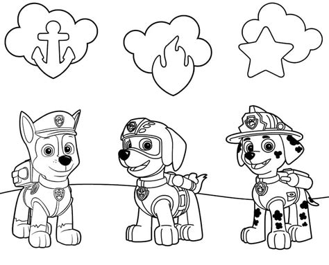 Coloriage Stella Pat Patrouille Télécharger Et Imprimer Gratuit Sur