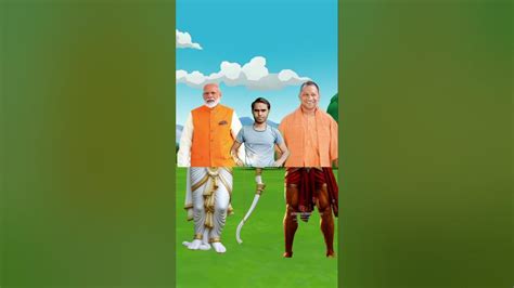 Modi Ji Hai Ram Lala Yogi Ji Hanuman 🚩 Jai Bala Ji Viralvideo