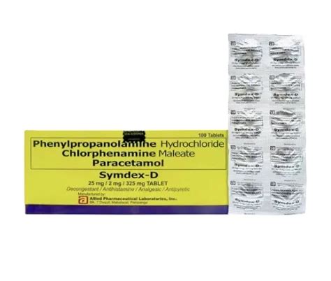 Phen Cpm Pra325mg Tab Sym D 100 Tabs Lazada Ph