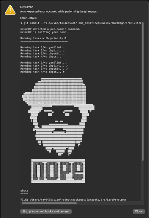 Grumphp Byte Ebi