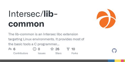GitHub Intersec Lib Common The Lib Common Is An Intersec Libc Extension Targeting Linux