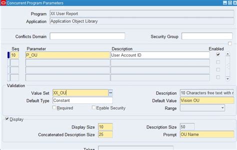 Oracle Applications Blog How To Make A Concurrent Program Parameter