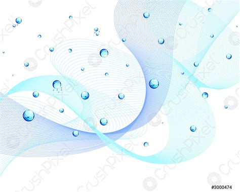 Water Background Stock Vector 3000474 Crushpixel