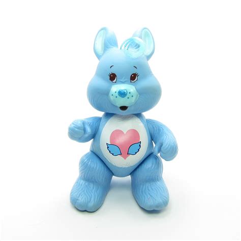 Swift Heart Rabbit Vintage Care Bears Cousins Poseable 3 Inch Figure
