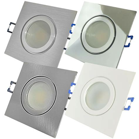 Dusche Bad Feuchtraum Einbaustrahler Led W Gu Nassraum V Spots Ip Led Einbaustrahler