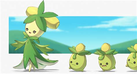 Smoliv And Dolliv Pokemon Drawn By Naoki Eguchi Danbooru