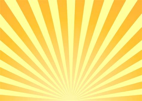 Premium Vector Abstract Yellow Sun Rays Background