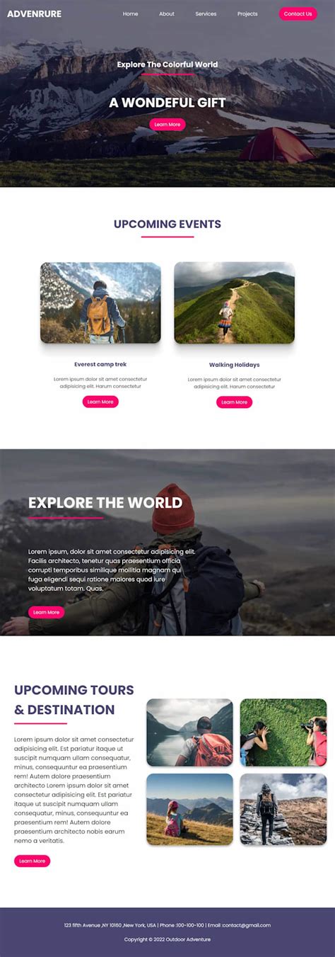 Develop A Perfect Responsive Website For You Using Html Css And Bootstrap By Yuna18 Fiverr