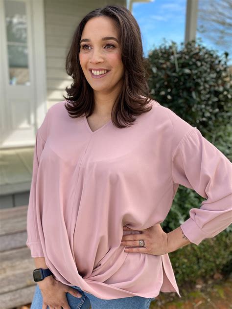 Breastmates Blush Pink Blouse Maternity And Breastfeeding Clothes