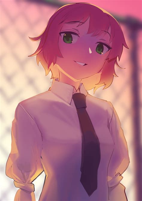 Tezuka Rin Katawa Shoujo Drawn By Boabrianoa Danbooru