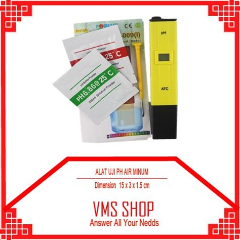 Jual ALAT UKUR UJI PH METER TESTER PEN AIR MINUM Shopee Indonesia