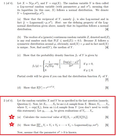 University Maths Probability What Do You Guys Think Of My Answers