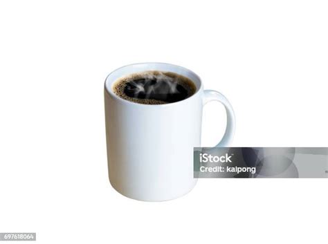클리핑 경로와 흰색 배경에 고립 된 뜨거운 스트림 찻잔 또는 커피 컵 0명에 대한 스톡 사진 및 기타 이미지 0명 갈색