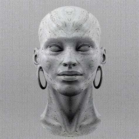 Blender Female Head