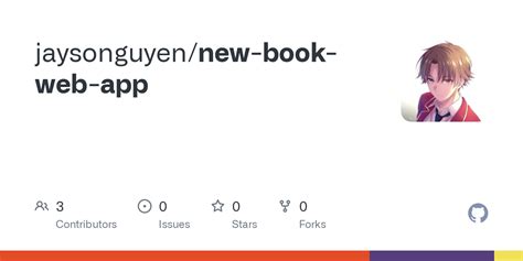 GitHub Jaysonguyen New Book Web App