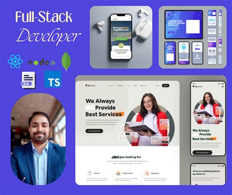 Design And Develop A Fully Responsive React Website By Sudippahari