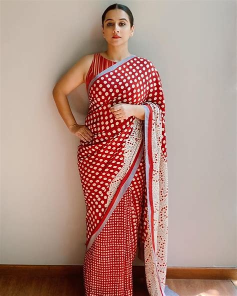 Vidya Balan Wins Us Over With Her Look In This Saree