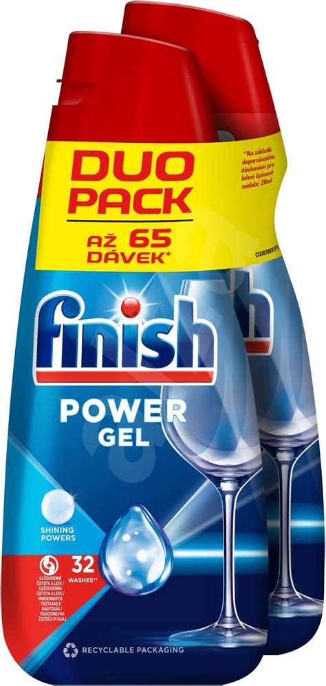 FINISH Gel All-in-1 Shine & Protect 2x 650 ml - Gél do umývačky | Alza