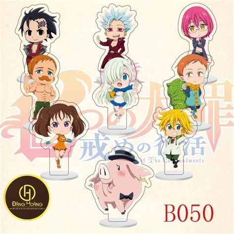 Mô Hình Standee Thất Hình đại Tội Anime The Seven Deadly Sins Meliodas