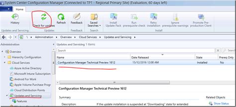 Sccm Configmgr Technical Preview Update 1701 Available All About