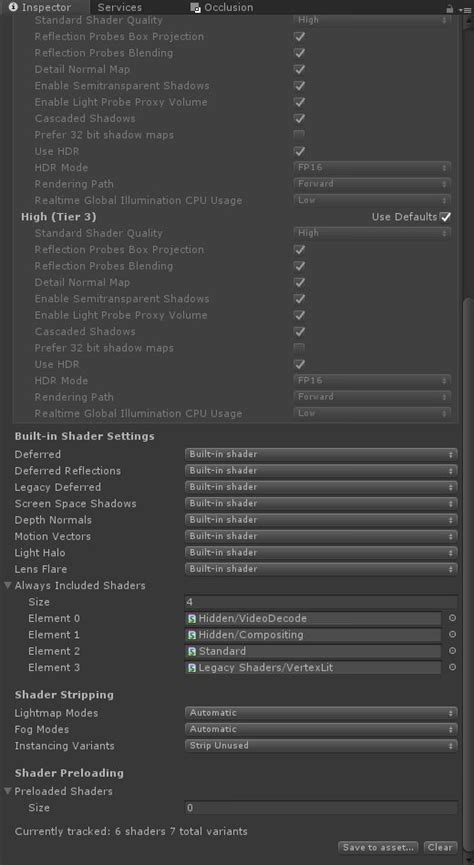 Normal Map Not Working When Adding Standard In Always Included Shaders Unity Engine Unity