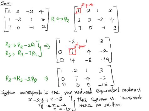 SOLUTION: Gauss elimination 4 and introduction to elimentary matrices - Studypool