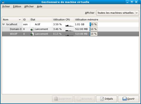 Xen Installation Dun Domaine Complètement Virtualisé Avec Virt