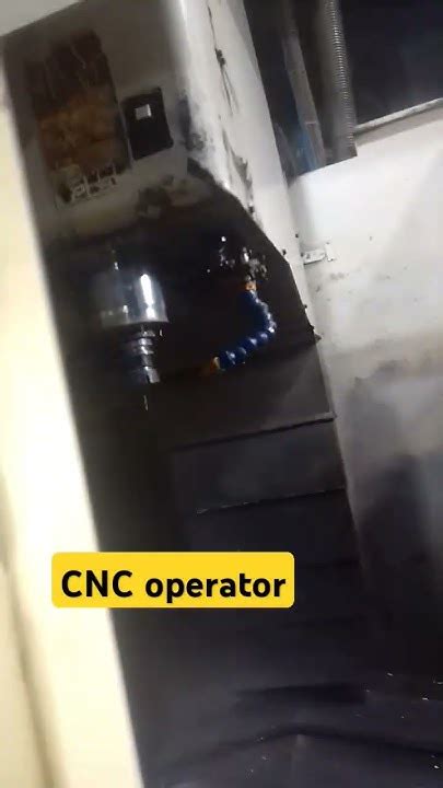 cnc operator is had 😱 cnc machine ytshorts shorts youtube