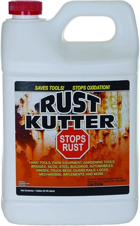 Rust Kutter Rust Converter Stops Rust Professional Rust Repair âââœ Gallon Amazon ca