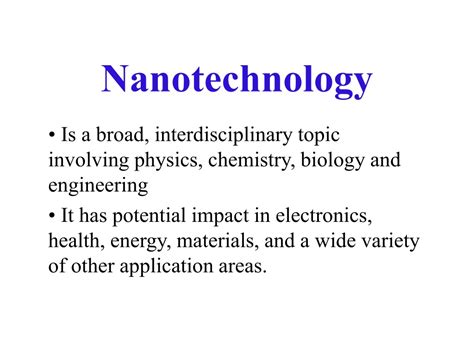 Ppt Nanoscience Nanotechnology And Nanomanufacturing Powerpoint Presentation Id 9415105