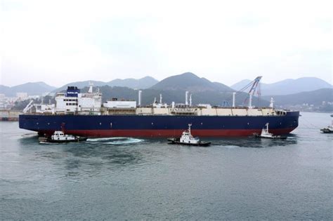 Dsme Okpo Shipyard Launches First Ice Class Lng Carrier For Yamal Lng
