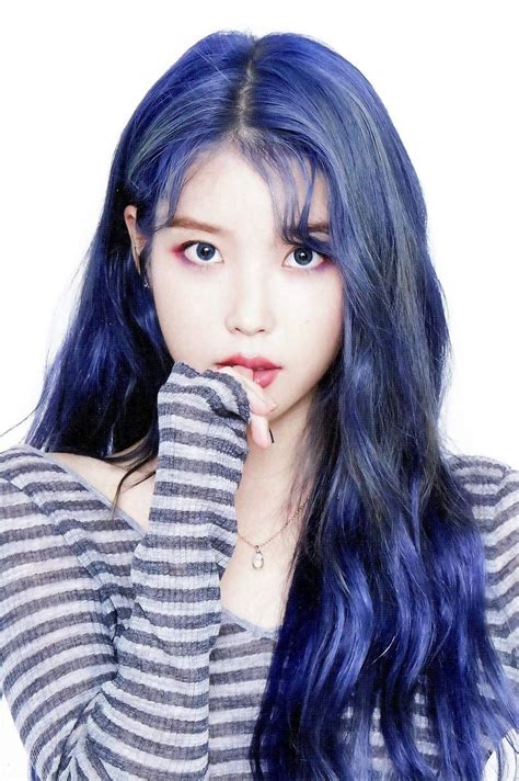 Pin By Meng Vang On Iu Kpop Hair Color Hair Color Blue Kpop Hair