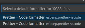 Extension Prettier Code Formatter Cannot Format Issue