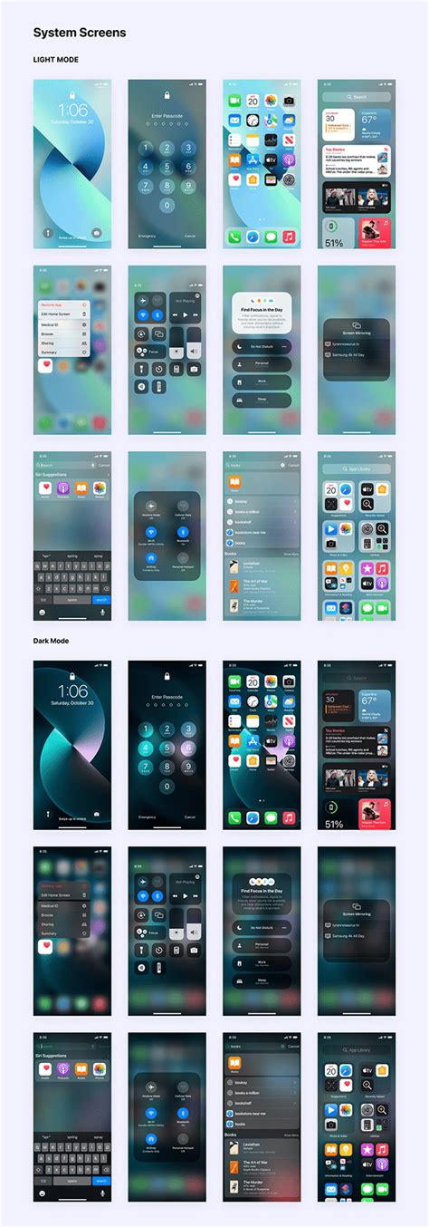 IOS System Redesign On Behance