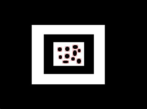 C How To Find No Of Inner Holes Using Cvfindcontours And Hierarchy Stack Overflow
