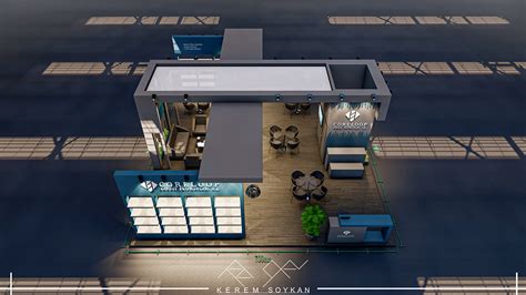 Coreloop 2022 Maktek Eurasia Exhibition Stand Design Behance