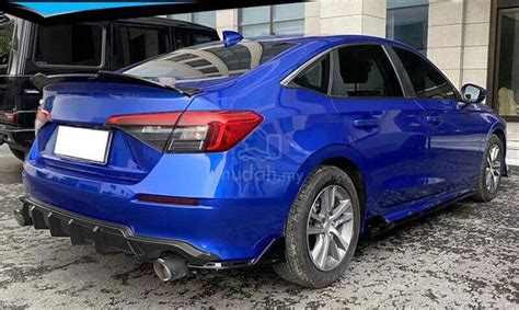 Honda Civic Fe Aero Rear Diffuser Lip Bodykit 11 Car Accessories