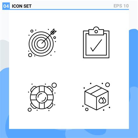 Modern Line Style Icons Outline Symbols For General Use Creative Line Icon Sign Isolated On