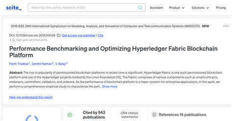 Performance Benchmarking And Optimizing Hyperledger Fabric Blockchain
