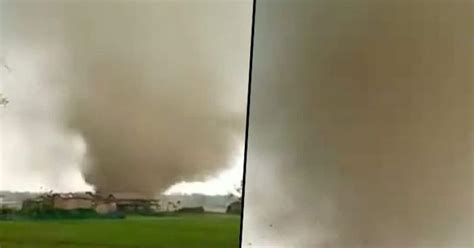 Watch Tornado Hits Assams Barpeta District
